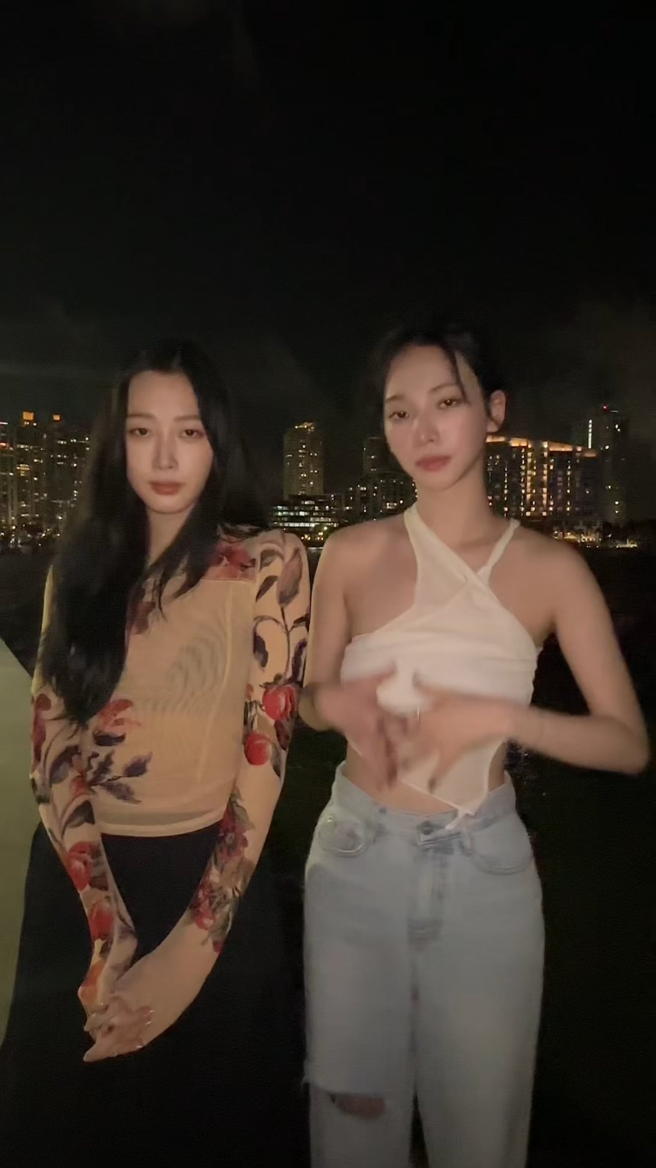 230903 aespa TikTok Update with Karina & Giselle - Me = obsessed with MY 🫶 - AESPA CLUB