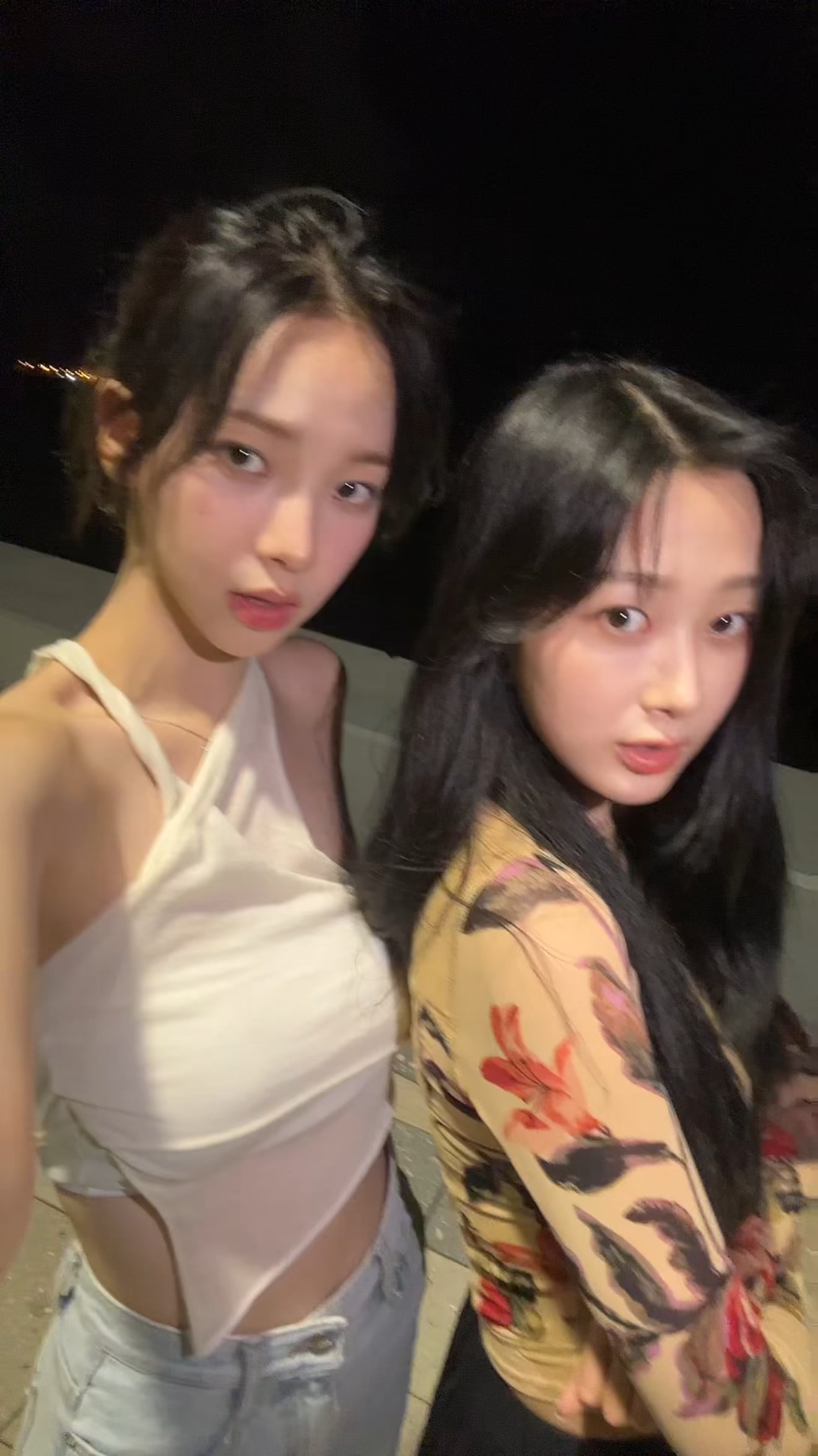 230902 aespa TikTok Update with Karina & Giselle - #audiz 💙🖤 - AESPA CLUB