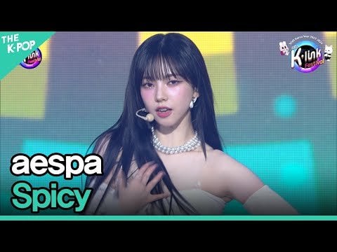 231210 aespa - Spicy @ 2023 K-Link Festival - AESPA CLUB