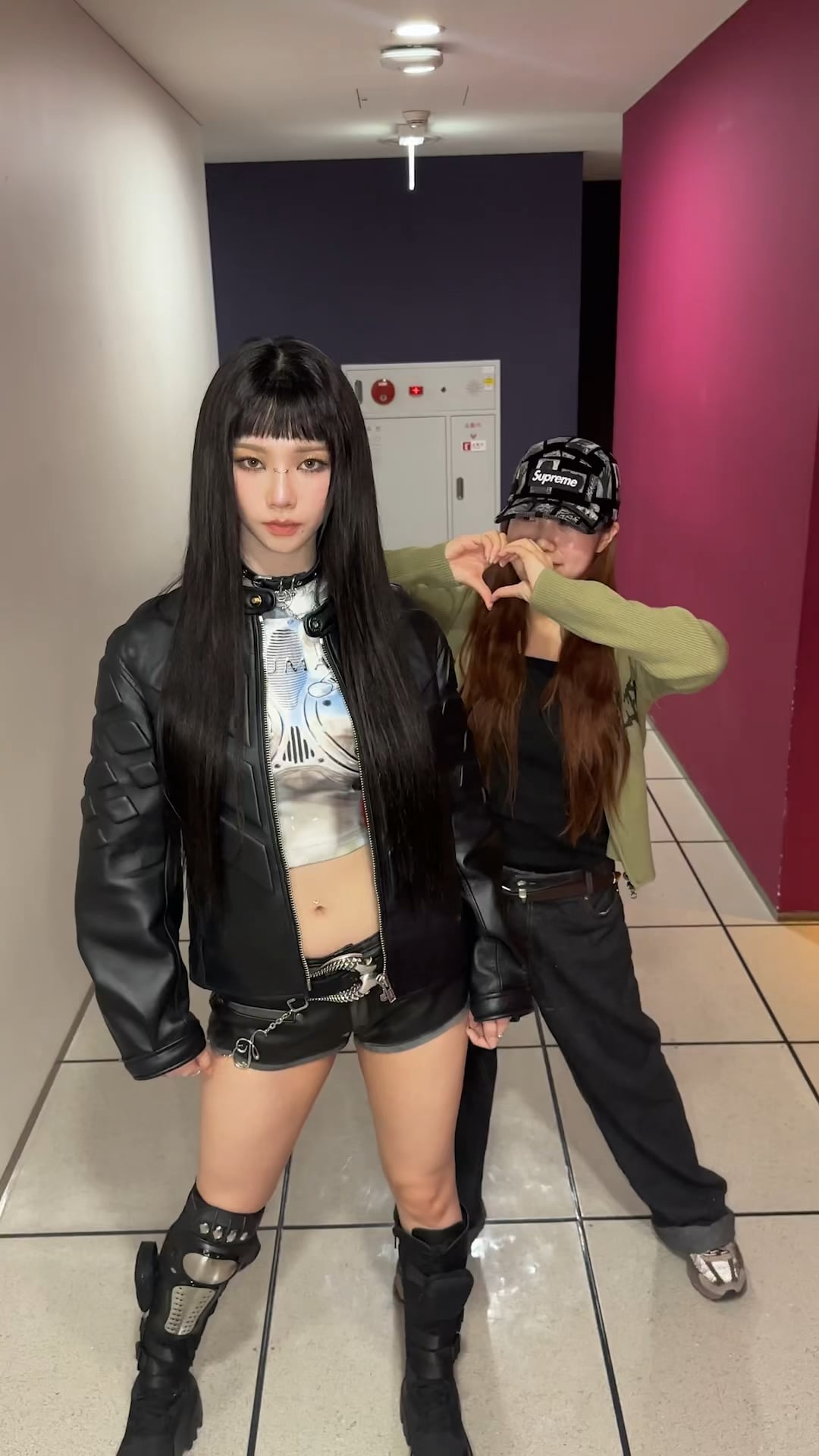 240604 aespa TikTok Update with Karina - #Armageddon with RENAN - AESPA CLUB