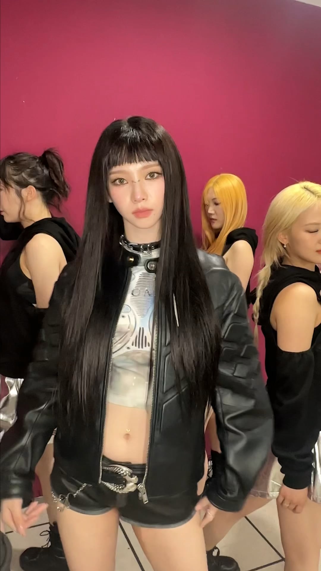 240604 aespa TikTok Update with Karina - #Armageddon with JEONGMIN, Szan, HEEJUNG, Shine, DoRami ...