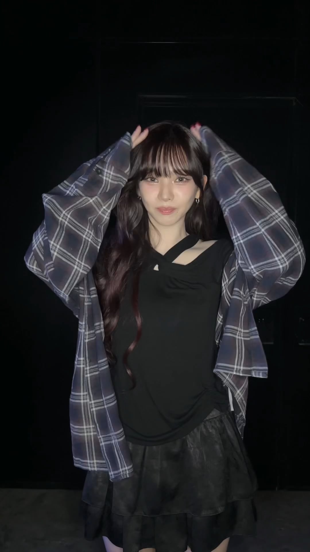 240924 aespa TikTok Update with Karina - ombrinho🤙🤙 - AESPA CLUB