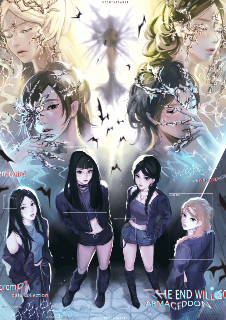 Drew fanart of Armageddon aespa ! - AESPA CLUB