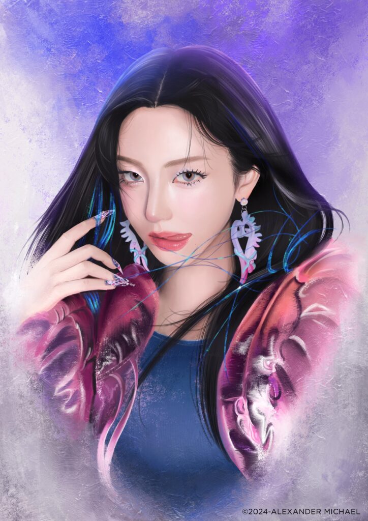 Happy Karina Up day! fanart by me. my biassss UwU - AESPA CLUB