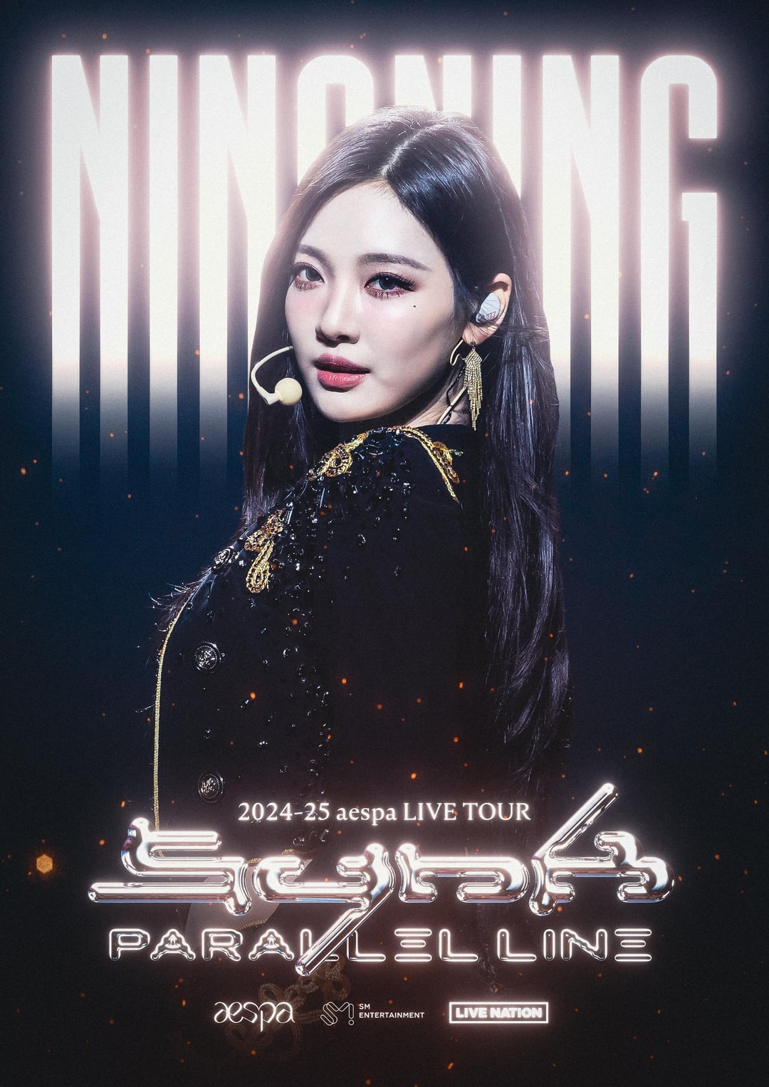 aespa 'SYNK PARALLEL LINE' Posters - NINGNING - AESPA CLUB